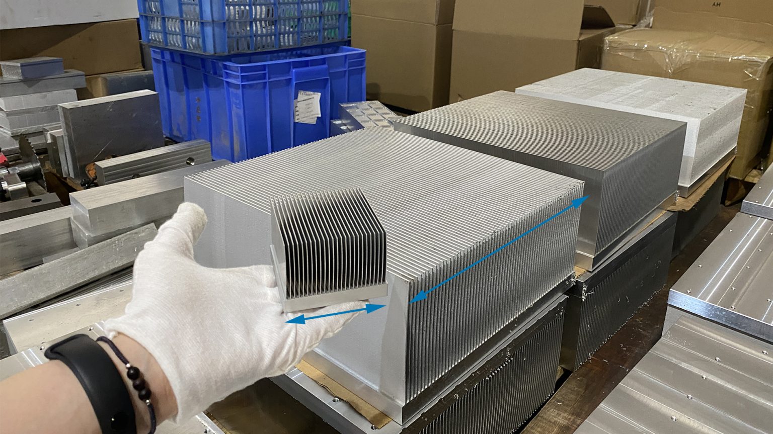 Custom High Power Skived Heat Sinks for Optimal Cooling