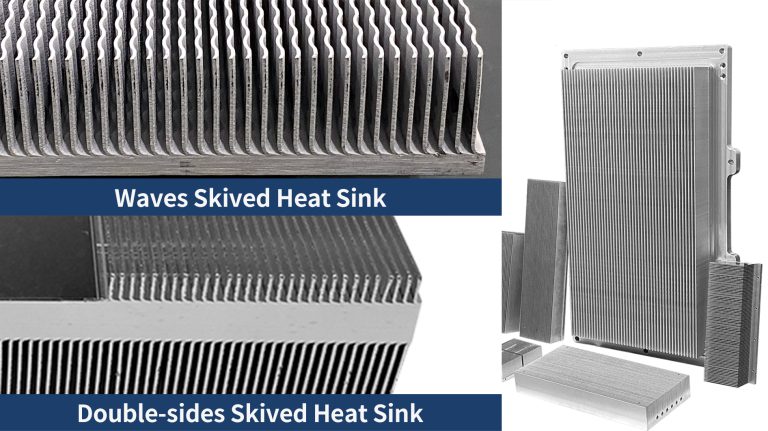 Custom High Power Skived Heat Sinks for Optimal Cooling